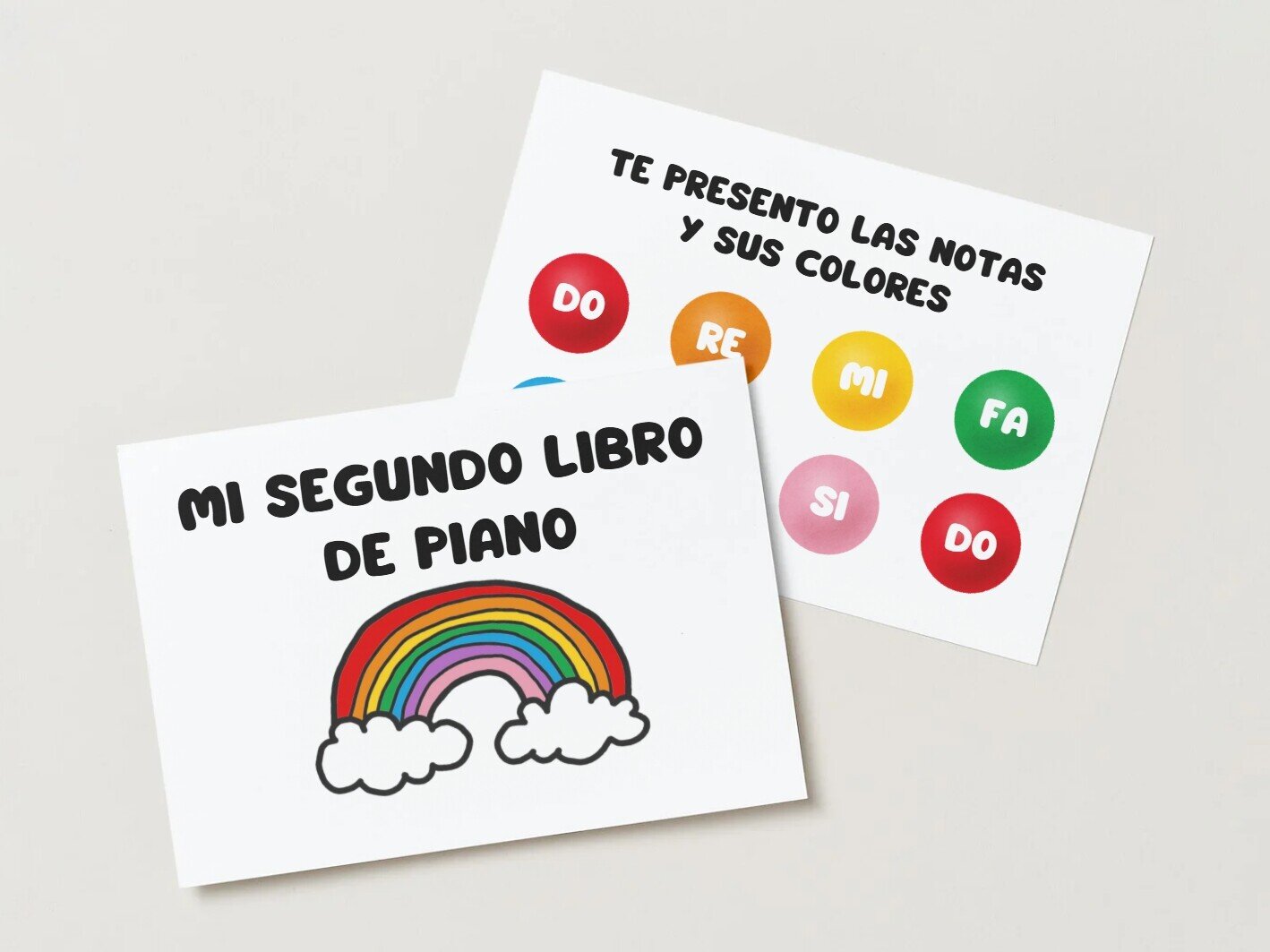 Mi segundo libro de piano (formato digital) | Música al Piano